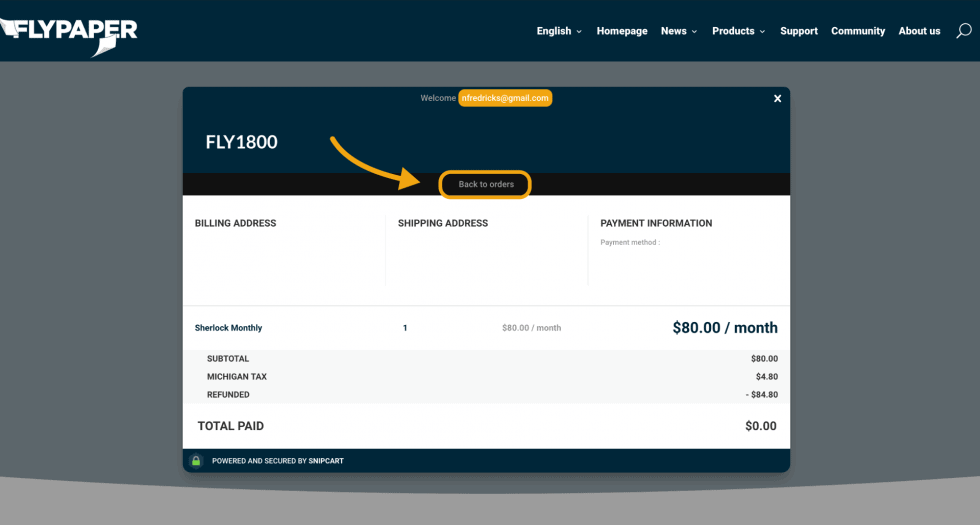 Sherlock license management | FlyPaper